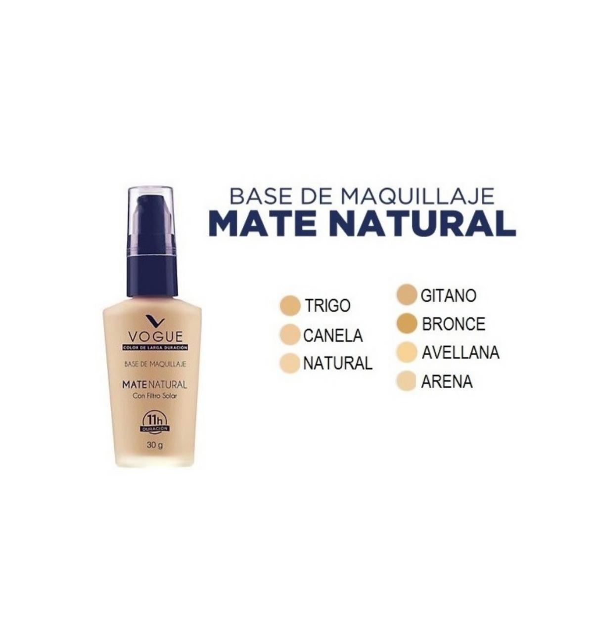 Base Vogue de Acabado Mate | Los Galileos